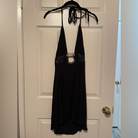 Sky | Dresses | Sky Black Halter Dress Size Small | Poshmark